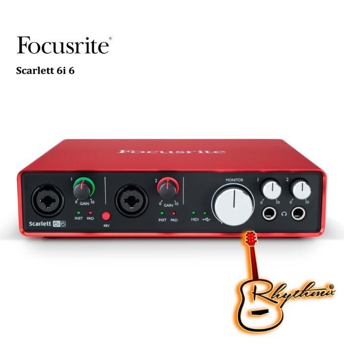 Focusrite Scarlett 6i 6, Audio, Other Audio Equipment on Carousell
