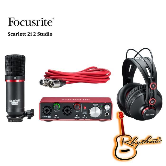 Focusrite Scarlett 2i 2 Studio, Audio, Other Audio Equipment on Carousell