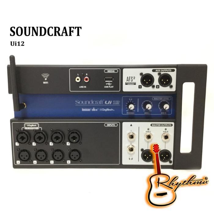 Soundcraft Ui 12 Soundcraft Ui12 Digital Mixer EU, Audio, Soundbars ...
