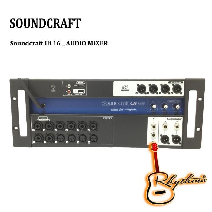 Soundcraft Ui 16 Soundcraft Ui16 Digital Mixer EU, Audio, Soundbars ...