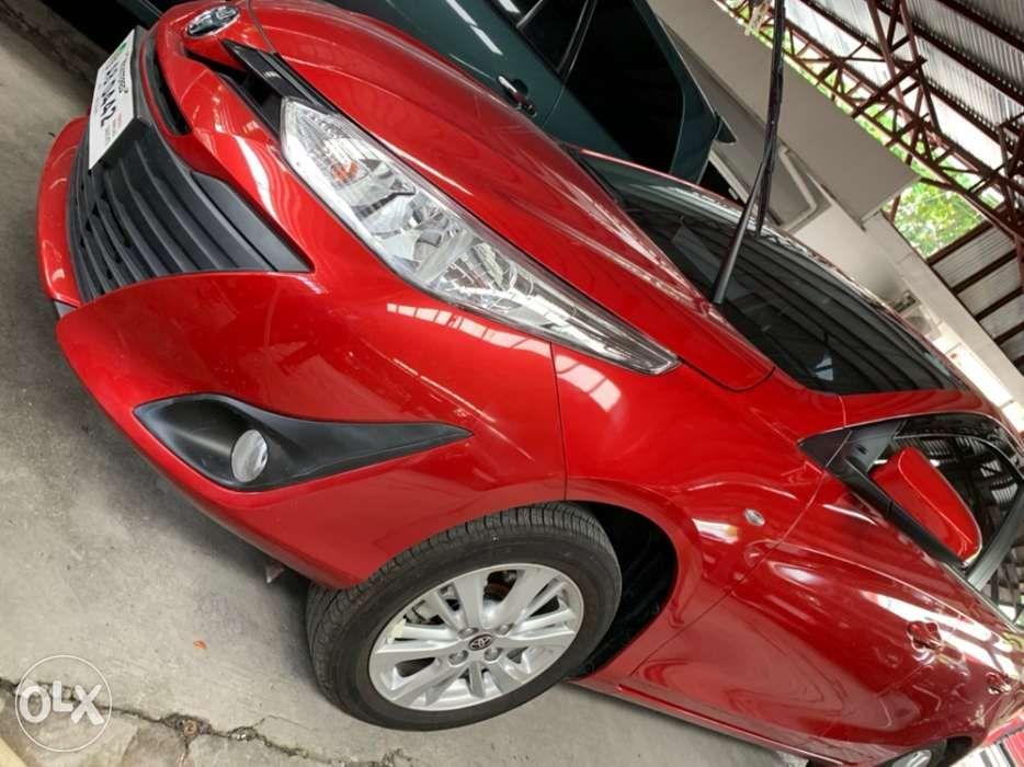 2019 Toyota Vios E automatic Mica Red, Cars for Sale on Carousell