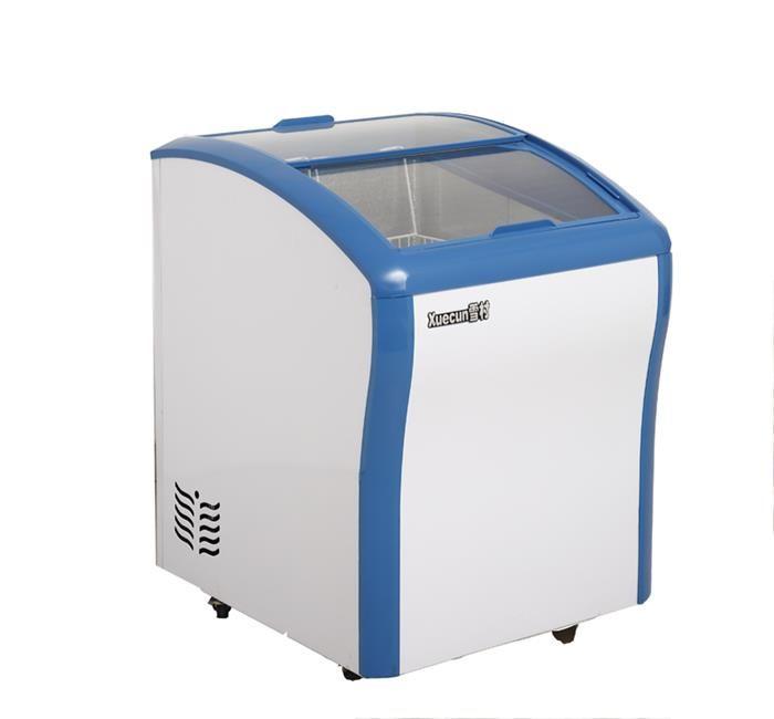 Single Freezer With Curved Glass Door, TV & Home Appliances, Kitchen ...