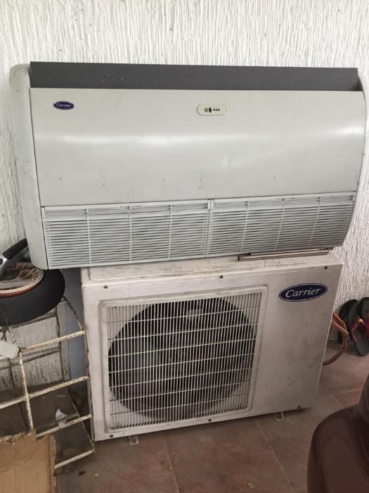 CARRIER split type aircon 3 TON w remote, TV & Home Appliances, Air ...