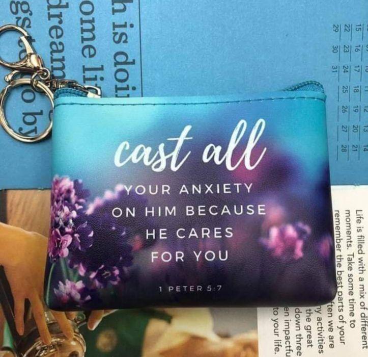 Wallet with bible verse, Men's Fashion, Watches & Accessories, Wallets ...