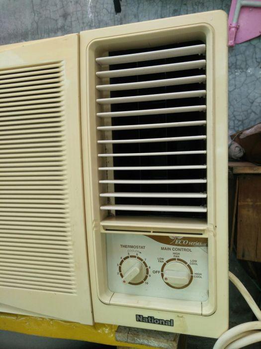 National 1.2hp window type aircon, TV & Home Appliances, Air ...