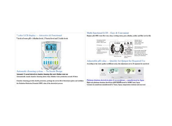 Drinking Water ECONOMIC IT7373 electorlysis plates, Furniture & Home ...