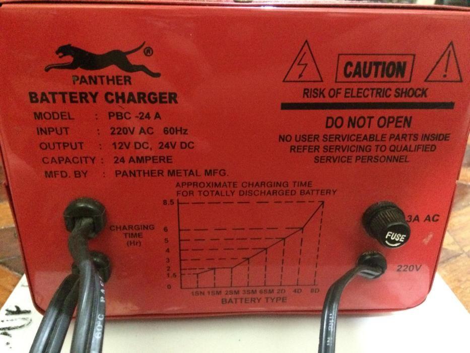 Panther Battery Charger 12V24V, Furniture & Home Living, Cleaning ...