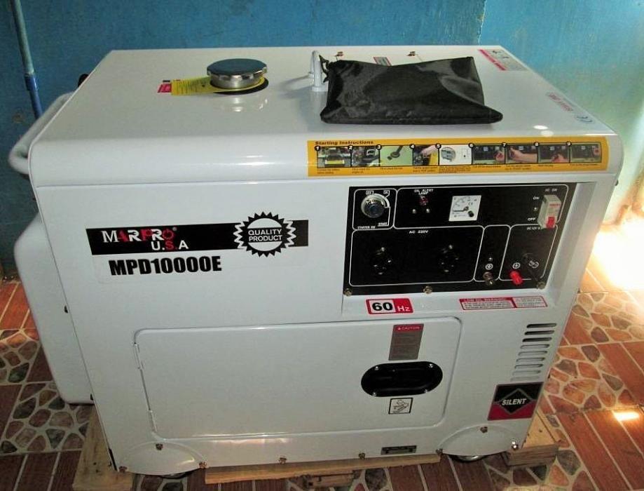 Marpro 10KVA diesel generator, Commercial & Industrial, Construction ...