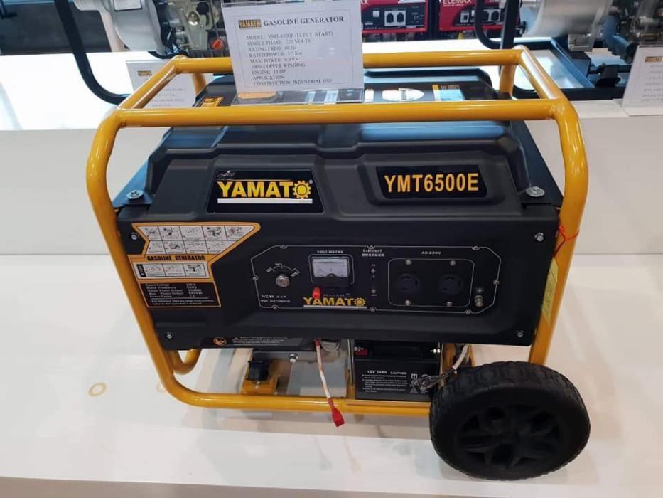 yamato 6.5 KVA Gas Gen. SET, Commercial & Industrial, Construction ...
