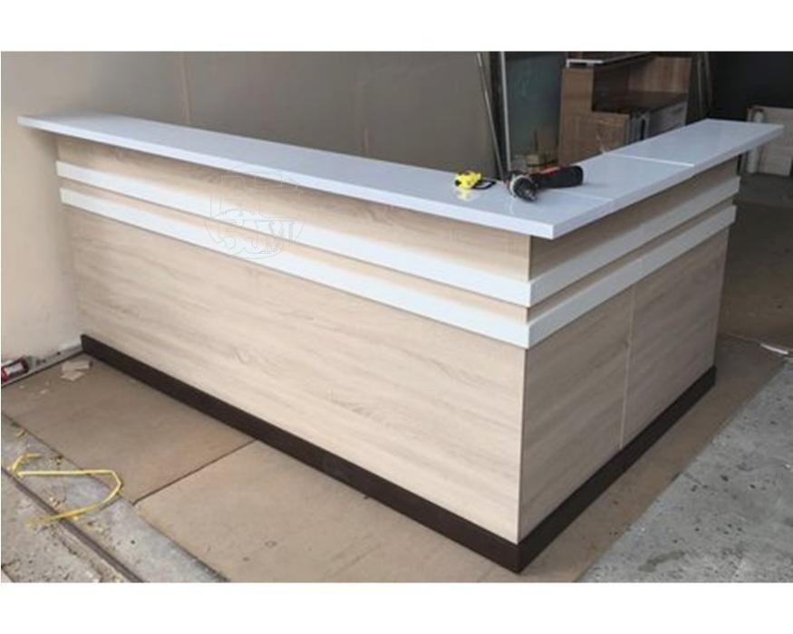 Office Workstation modular Partition Cubicle Reception Counter ...