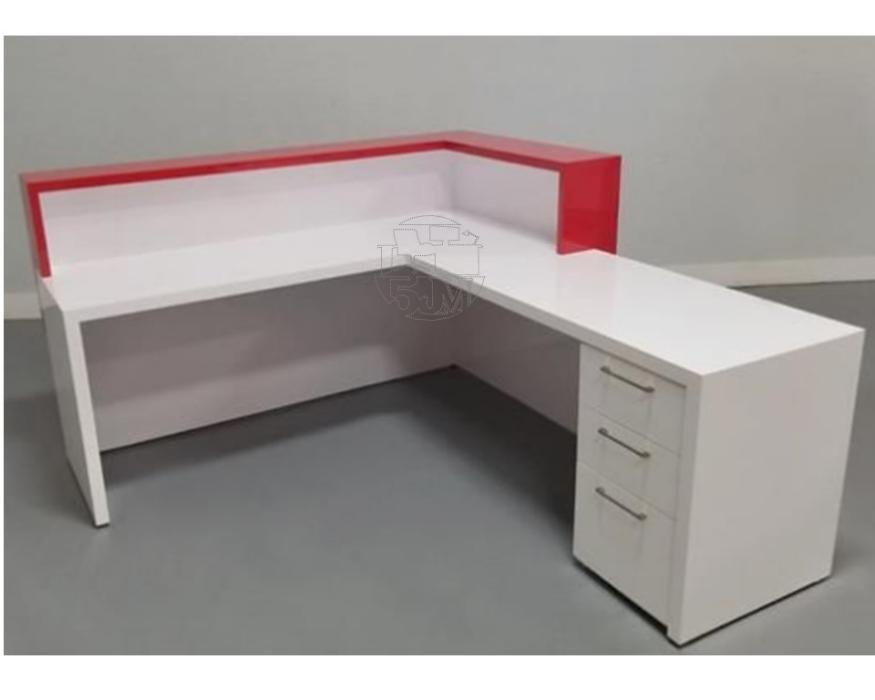 Office Workstation modular Partition Cubicle Reception Counter ...