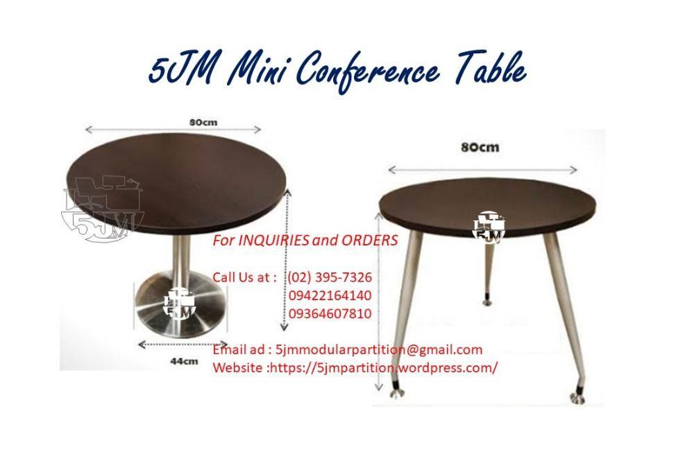 Round Conference Table Office Partition Cubicle Workstation, Furniture ...