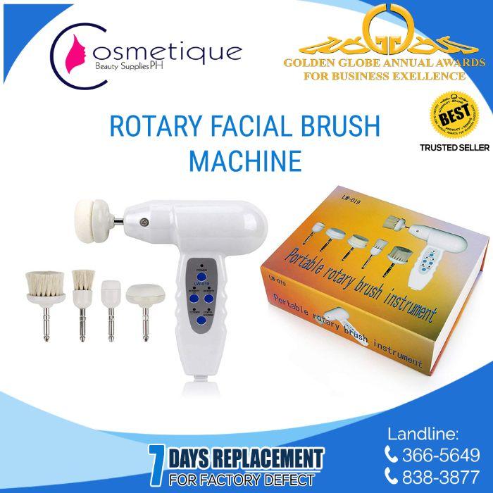 portable rotary brush set facial machine with demo, Beauty & Personal ...