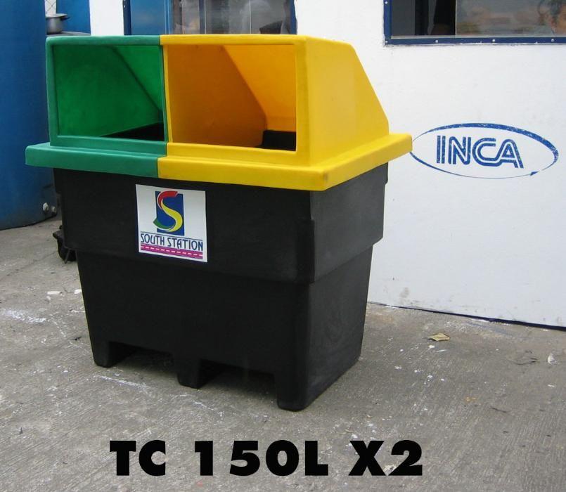 Trash bin and waste segregation bins, Furniture & Home Living, Cleaning ...