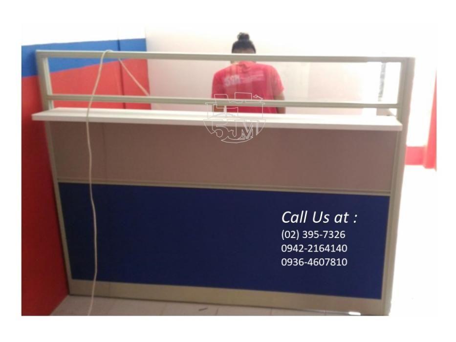 Cashier Counter Partition . cubicle divider . Modular office Partition ...