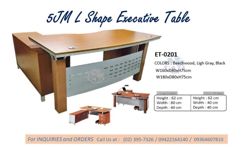 Executive Table . L shape Managers table . Chairs . Partition ...