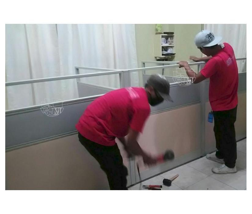 Office Partition . Call center cubicle workstation . Locker, Furniture ...