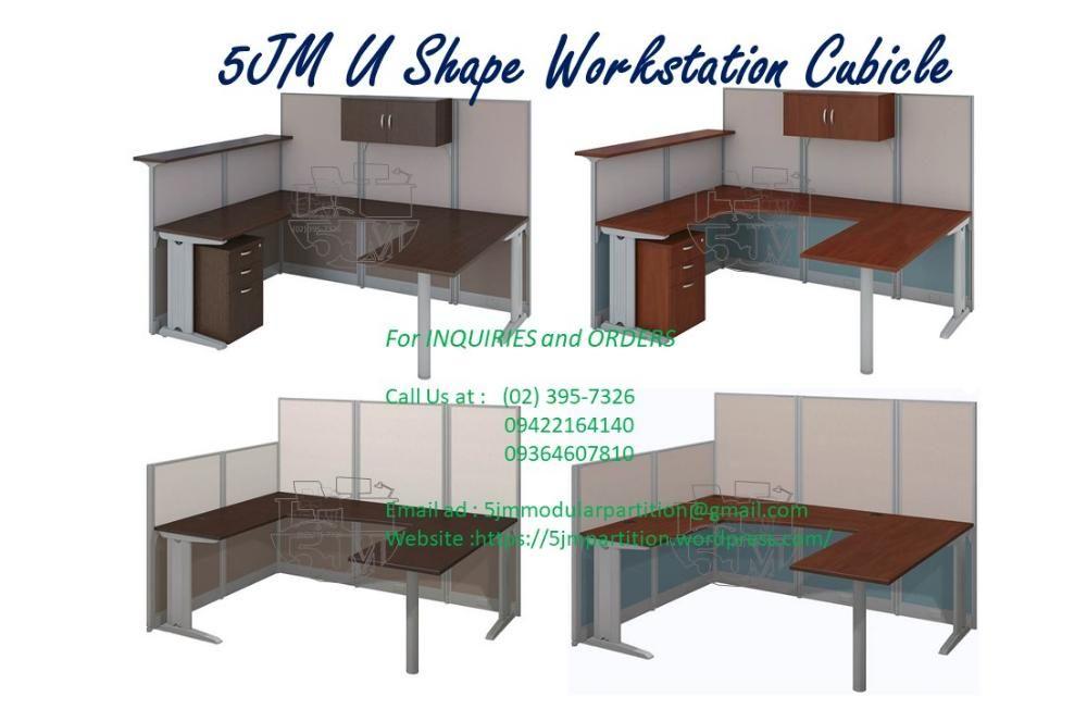 Round Meeting Table . Workstation cubicle . Office partition, Furniture ...