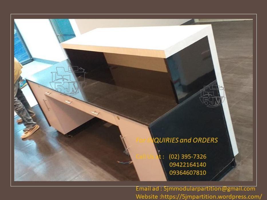 Reception counter . Office partition . Cashier Counter . Tables ...