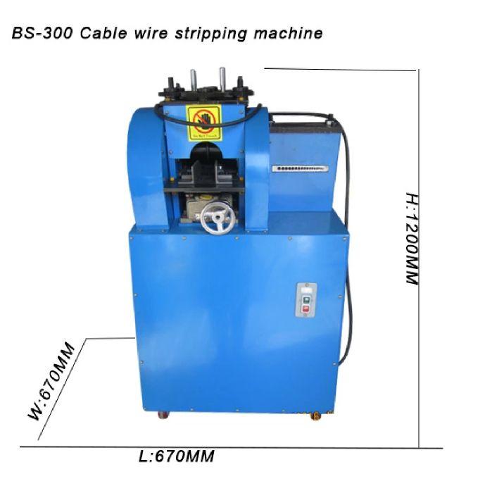 armoured cable stripper machine BS-300, Furniture & Home Living ...