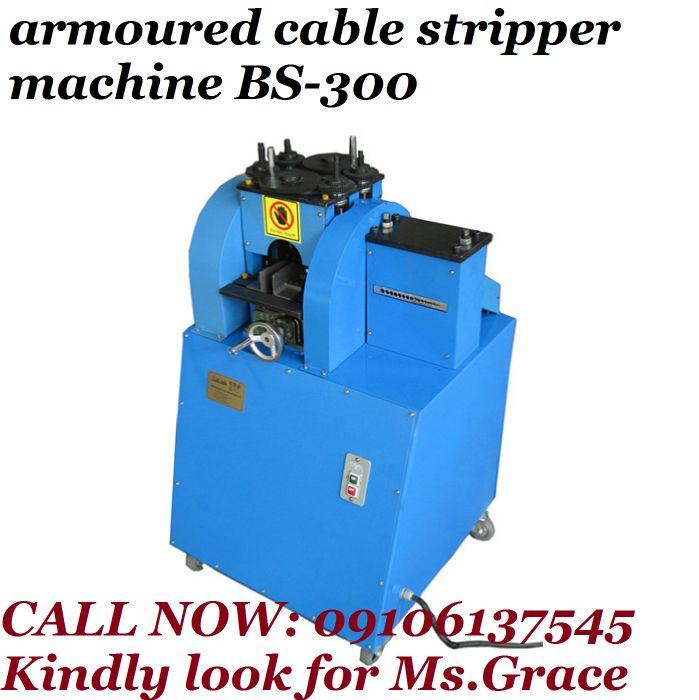 armoured cable stripper machine BS-300, Furniture & Home Living ...