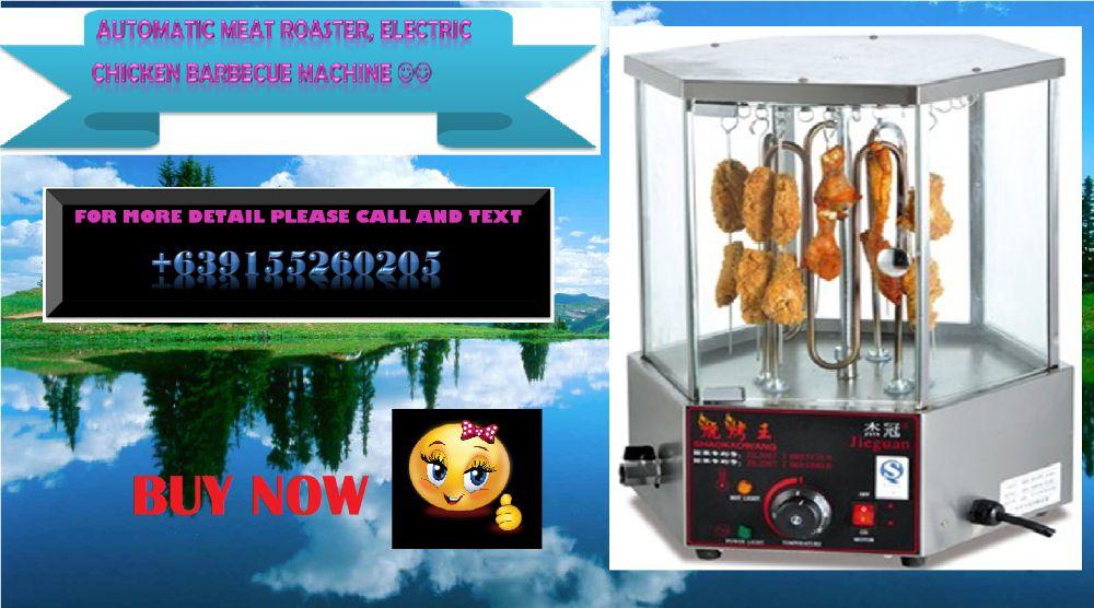 Automatic meat roaster electric chicken barbecue machine availble now ...