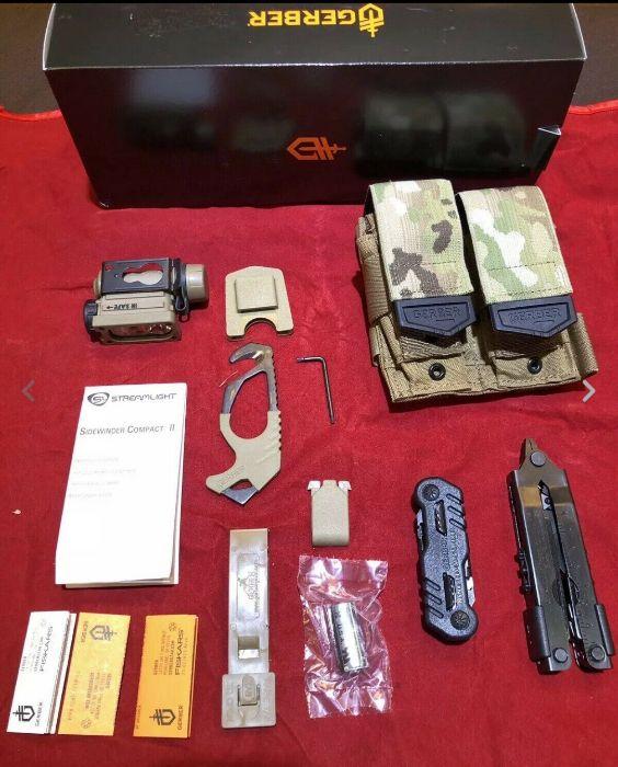 Gerber USGI Latest Individual Deployment Kit EDC USA Leatherman Kizer ...
