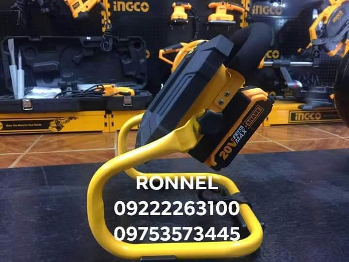 INGCO Industrial 20v Lithium Ion Cordless Work Lamp Flood Light ...