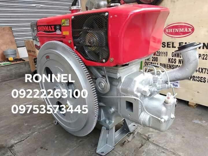 SHINMAX Japan 22HP Electric Start Watercooled Diesel Engine, Commercial ...