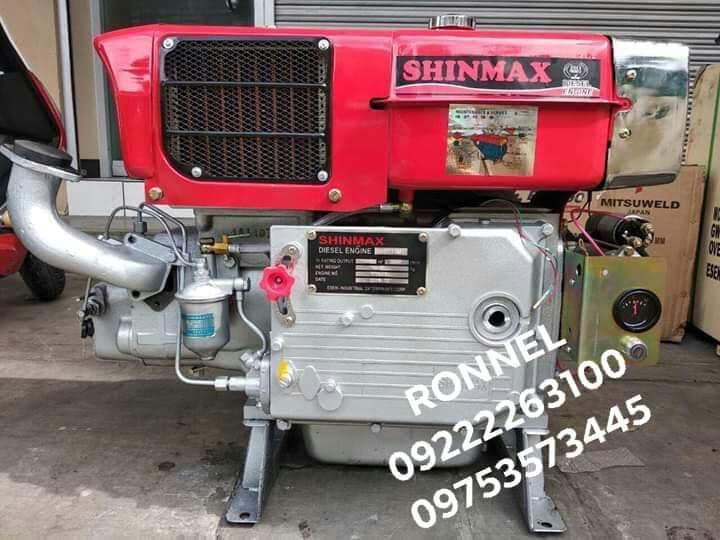 SHINMAX Japan 22HP Electric Start Watercooled Diesel Engine, Commercial ...