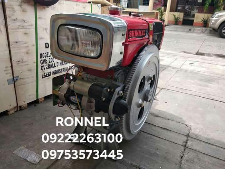 SHINMAX Japan 22HP Electric Start Watercooled Diesel Engine, Commercial ...