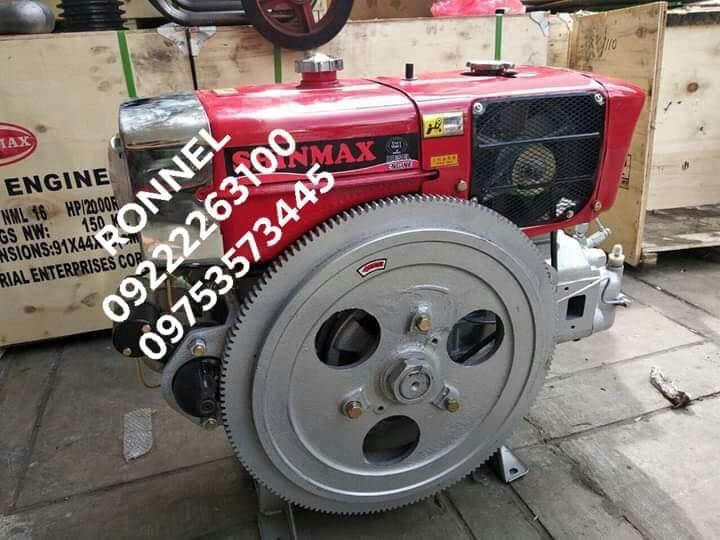 SHINMAX Japan 22HP Electric Start Watercooled Diesel Engine, Commercial ...