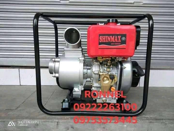 SHINMAX Industrial 10.5HP 4x4 Diesel Engine Waterpump Set, Commercial ...