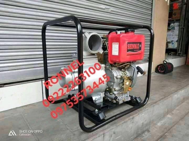 SHINMAX Industrial 10.5HP 4x4 Diesel Engine Waterpump Set, Commercial ...