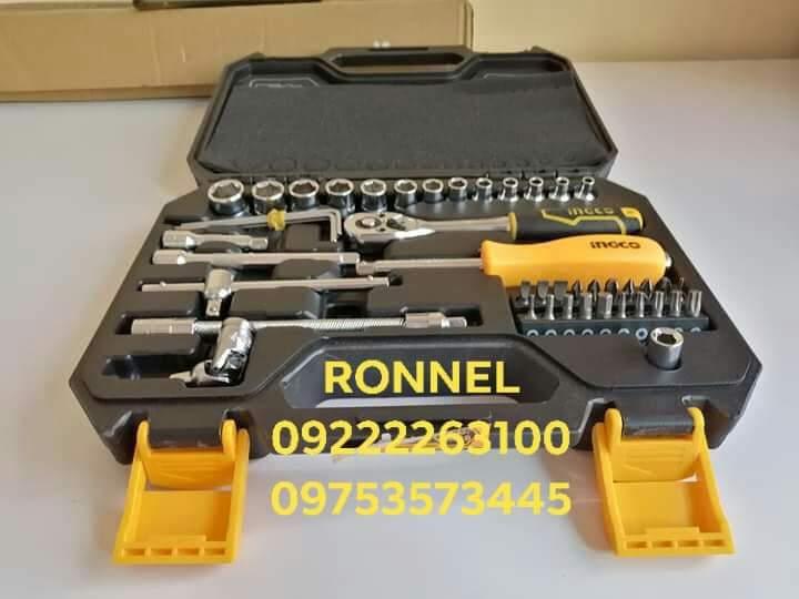 INGCO HKTS14451 45Pcs Socket Set, Commercial & Industrial, Construction ...