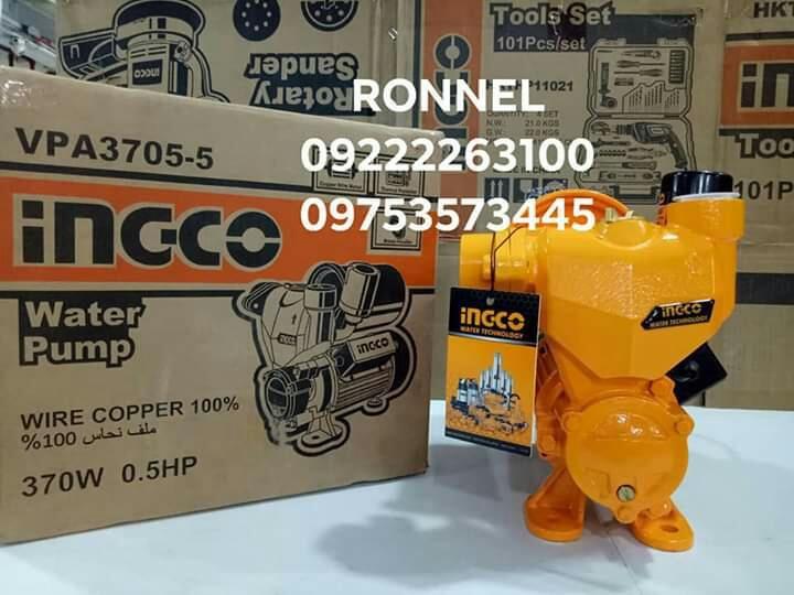 INGCO Self Priming Pressure Pump - VPA3705-5, Commercial & Industrial ...