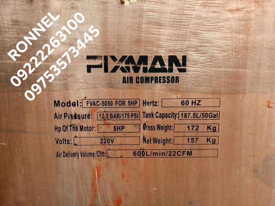 FIXMAN 3HP 4HP and 5HP Industrial Belt Driven Vertical Air Compressor ...