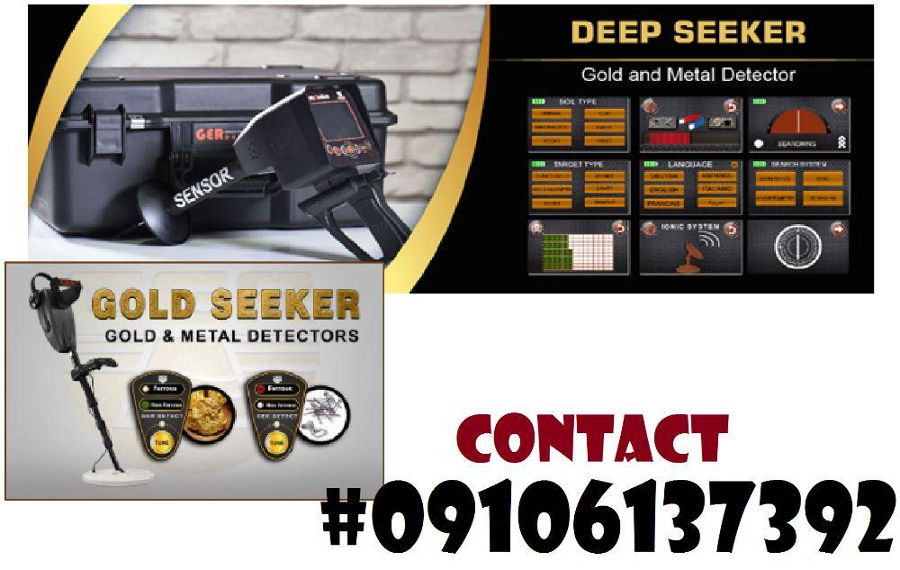 DEEP SEEKER Complete Package Gold metal detector underground scanner ...
