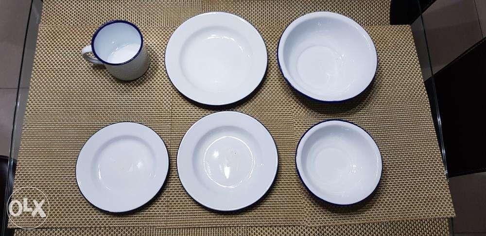 Sartin Losa Plate Cup and Bowl, Furniture & Home Living, Kitchenware ...