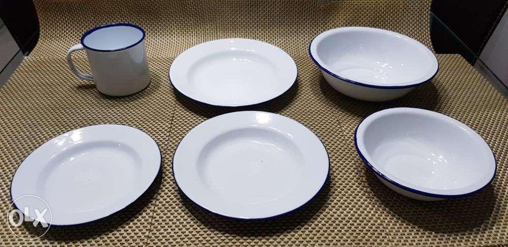 Sartin Losa Plate Cup and Bowl, Furniture & Home Living, Kitchenware ...