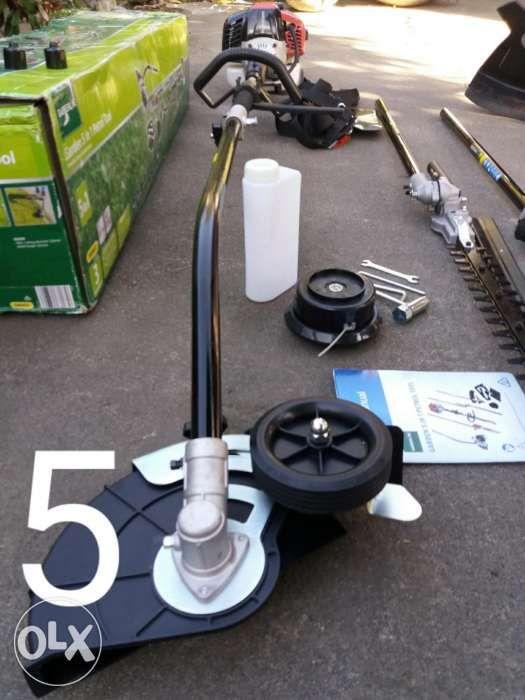 Gardenline 5 in 1 garden tool set with grass cutter blade, Furniture ...