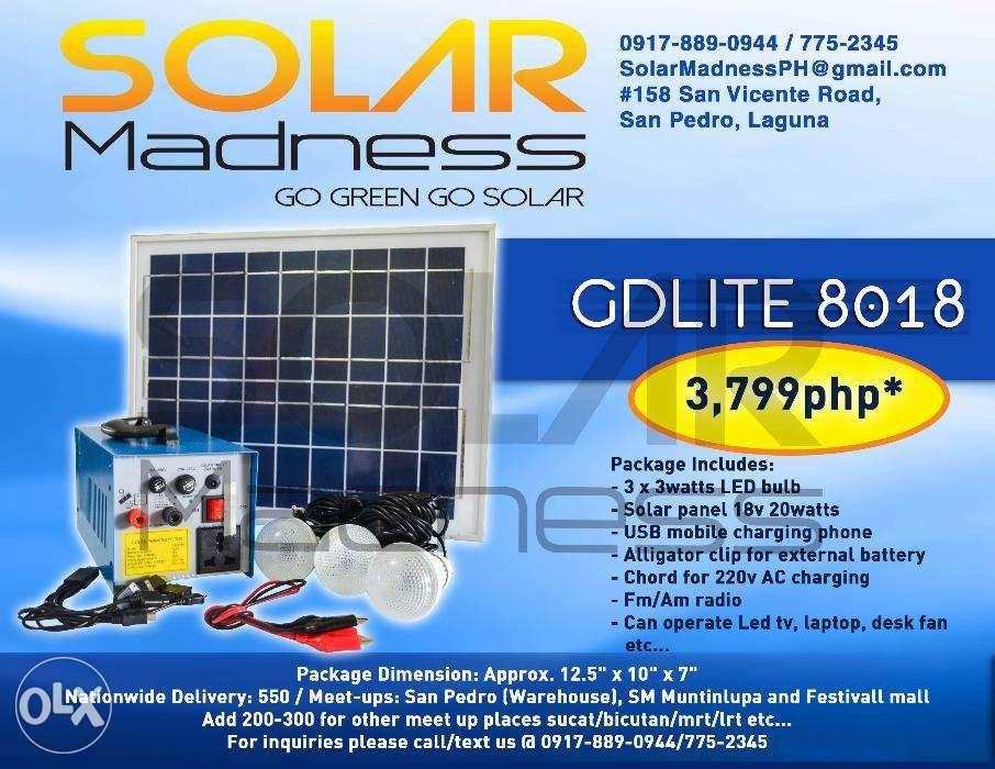 GDLITE 8018 Solar led, Furniture & Home Living, Lighting & Fans ...