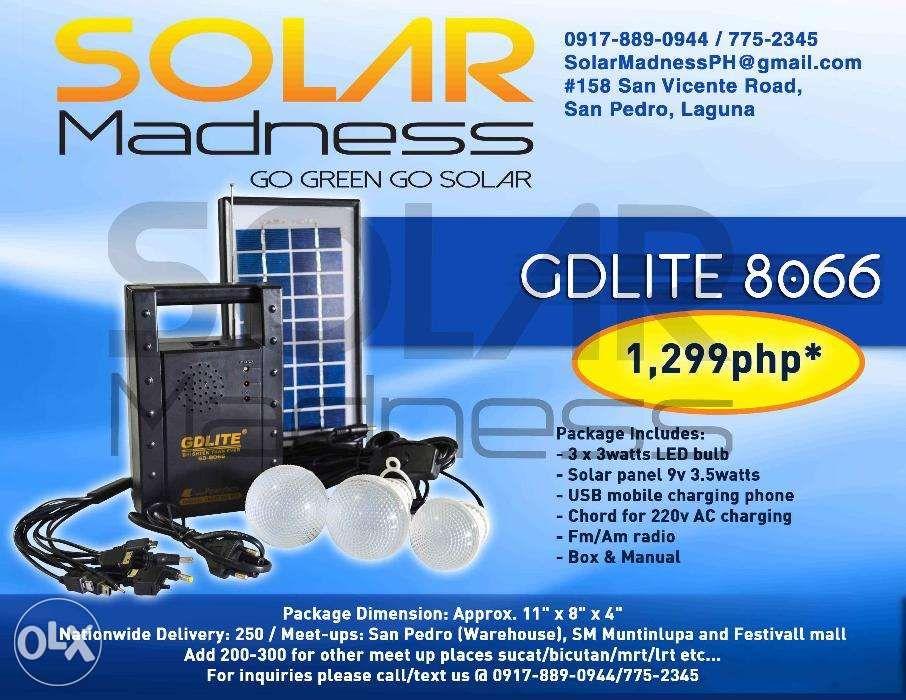 GD 8066 gdlite solar led lights, Furniture & Home Living, Lighting ...