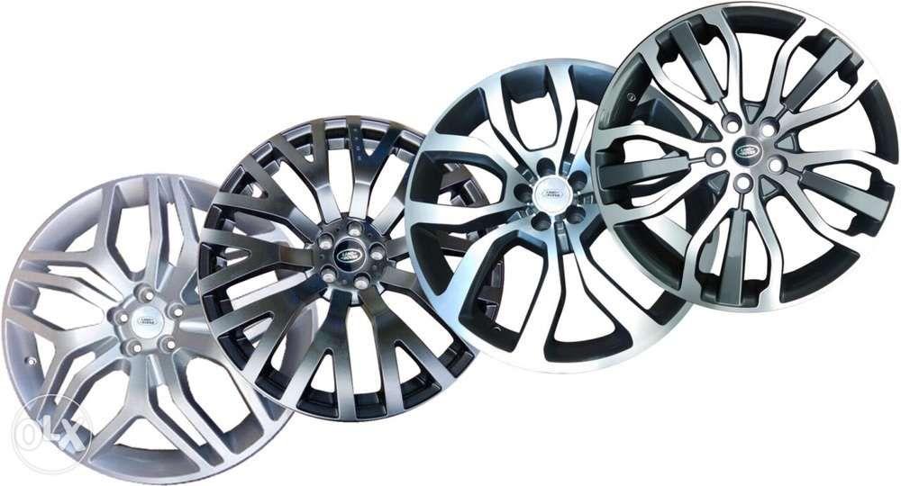 Land Rover Range Rover Sport Evoque Velar defender 20 22 mag wheels ...