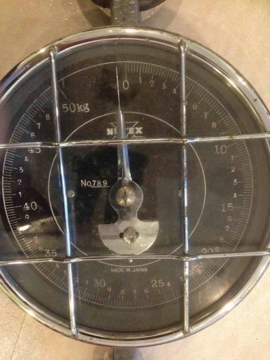 Nutex Hanging Scale Heavy Duty Cast Iron Make in Japan, Commercial ...