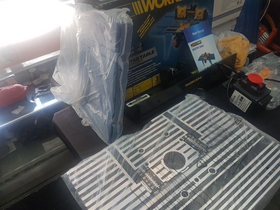 Router Table Workzone, Furniture & Home Living, Cleaning & Homecare ...