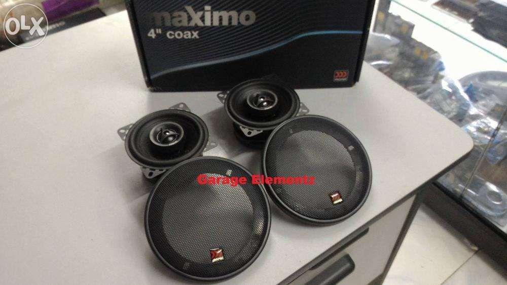 Morel Maximo 4 inch coaxial speaker Original free install, Audio ...