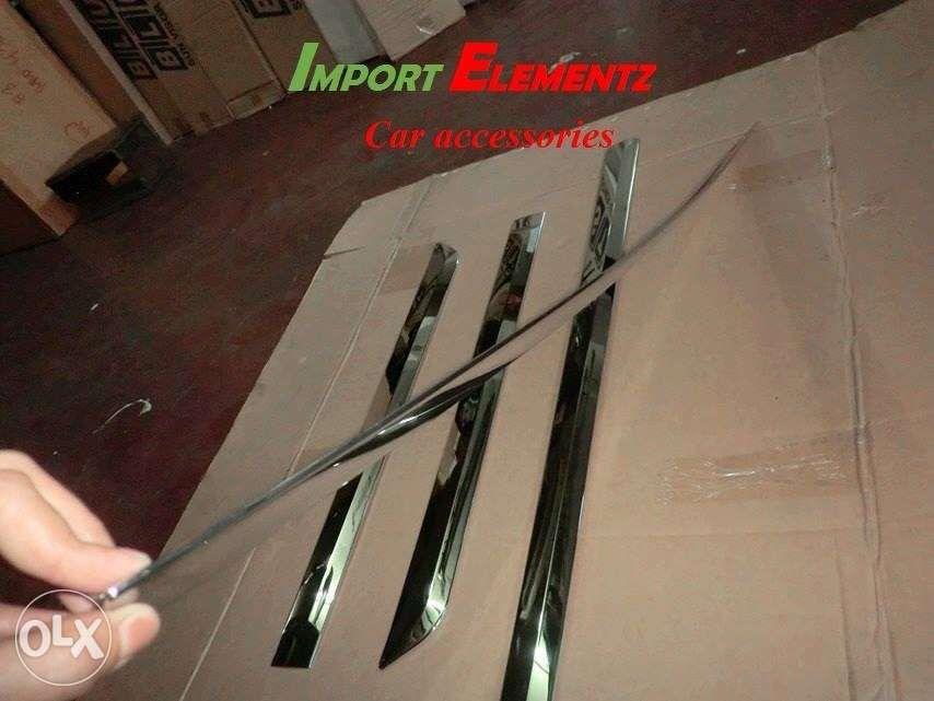 2016 to 2020 Toyota Innova Side Door Body moulding Protector Chrome ...