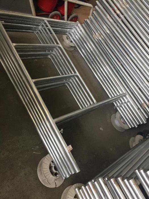 GI Hframe Scaffolding Shoring Jack Aluma Beam Catwalk Panel Stl Ladder ...