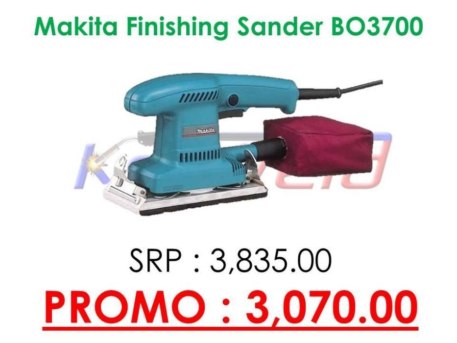 Makita Finishing Sander BO3700, Commercial & Industrial, Construction ...